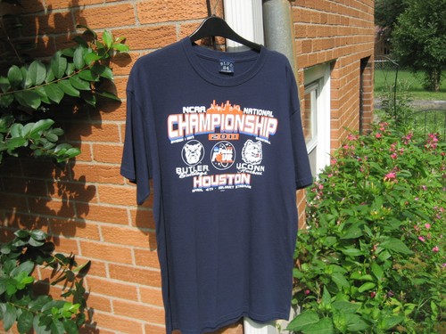 2011 UCONN vs Butler NCAA Championship T-Shirt Mens size small !!!! | eBay