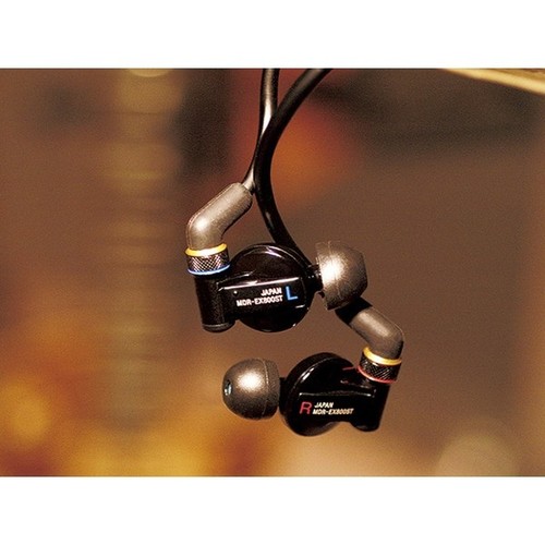 Sony MDR-EX800ST Wired In-Ear Monitor Earphones 3.5mm Stereo Mini Plug ...