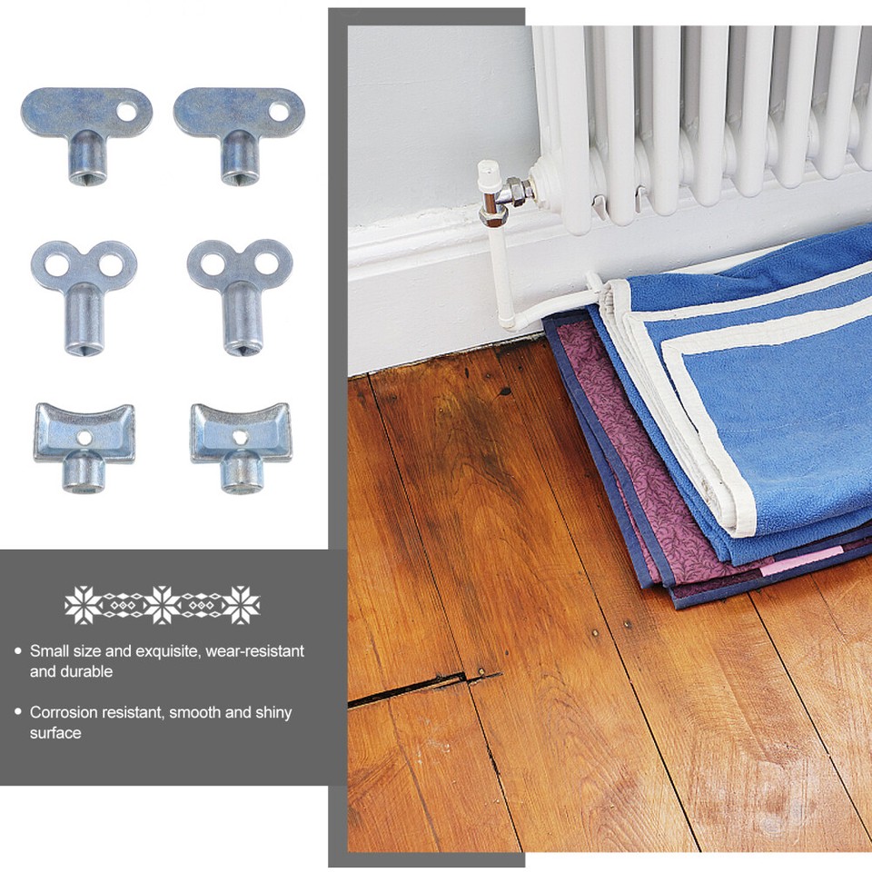 6pcs Valves Keys Valves Key Radiators Radiator Key Plumbing Key | eBay UK