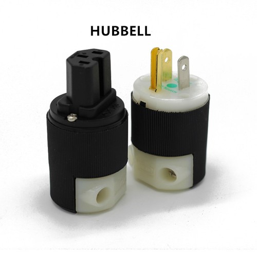 1set Hubbell HBL8215C US AC Power Plug IEC Female | eBay