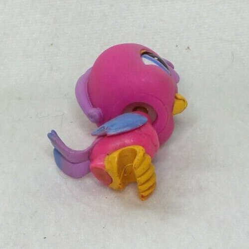 LITTLEST PETSHOP LPS #372 HASBRO OISEAU CACATOÈS MAUVE BLEU YEUX BLEU ...