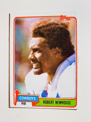 1981 TOPPS #71 ROBERT NEWHOUSE NM-MT NFL FOOTBALL CARD | eBay