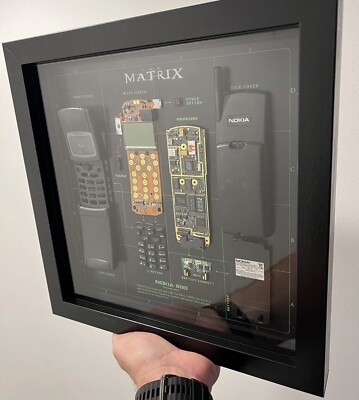 Nokia 8110 Framed Phone From The Matrix “Banana Phone” | eBay Australia
