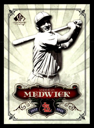 Joe Medwick 2006 SP Legendary Cuts Card #11 St. Louis Cardinals | eBay