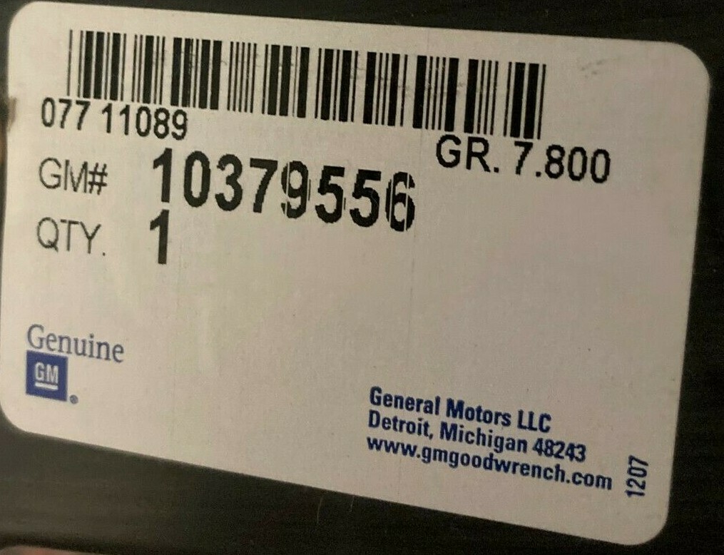 10379556 GM lisc plate bracket | eBay
