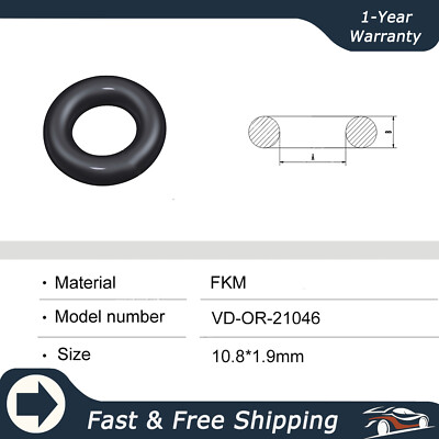 500 pcs For Fuel Injector Rubber Oring Kit Size 10.8*1.9mm | eBay