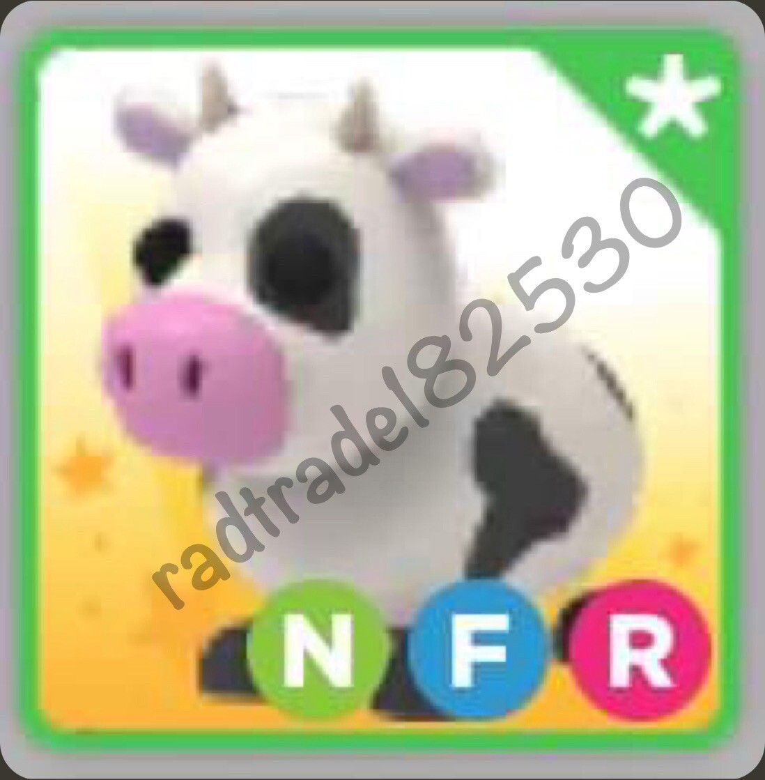 Neon Fly Ride COW | Adopt your Pet from Me | Fast Delivery | eBay