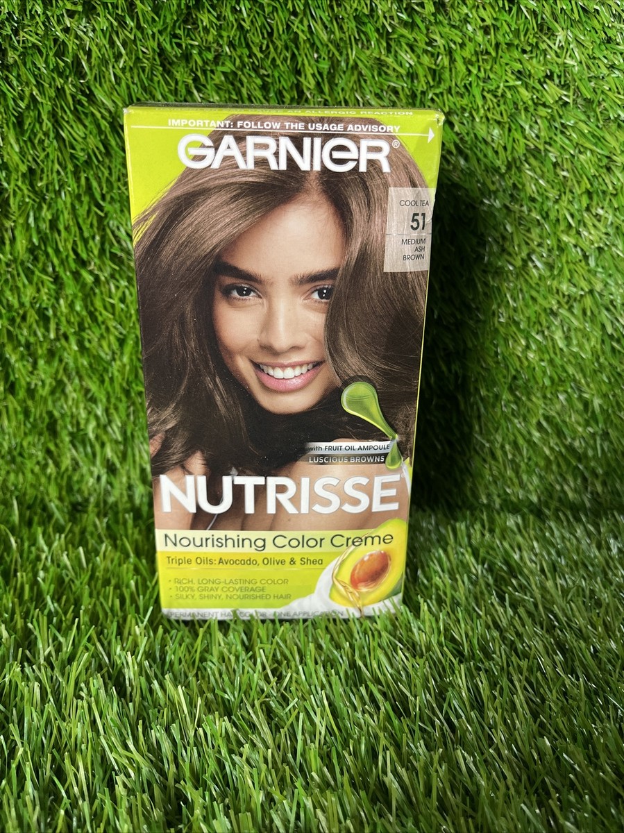 Medium Ash Brown Hair Color Garnier