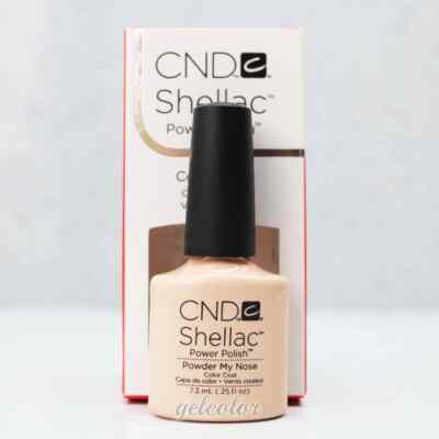 CND Shellac UV LED Gel Nail Polish - Powder My Nose #90544 | eBay