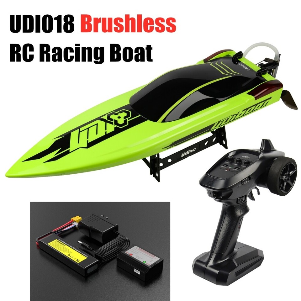 Brushless RC Racing Boats 40Km/h High Speed Remote Control Boat 2.4Ghz ...