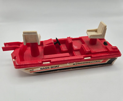 Strombecker Bass Boat Toy No. 5030 Vintage | eBay