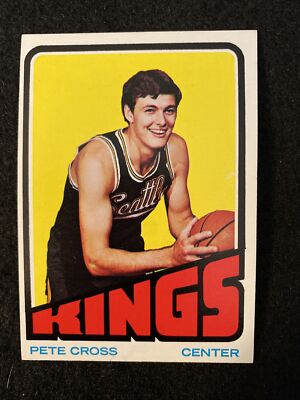 1972/73 TOPPS # 49 PETE CROSS DD 6738 | eBay