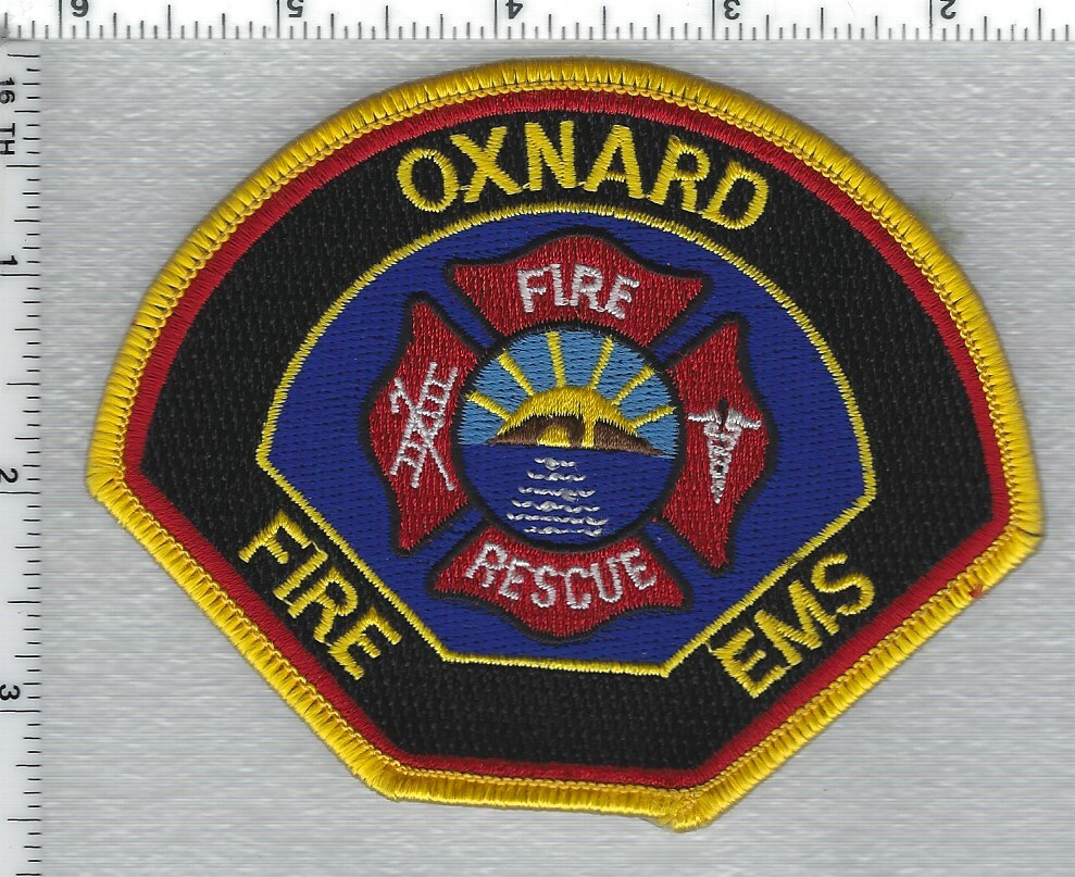 Oxnard Fire EMS (California) Shoulder Patch | eBay