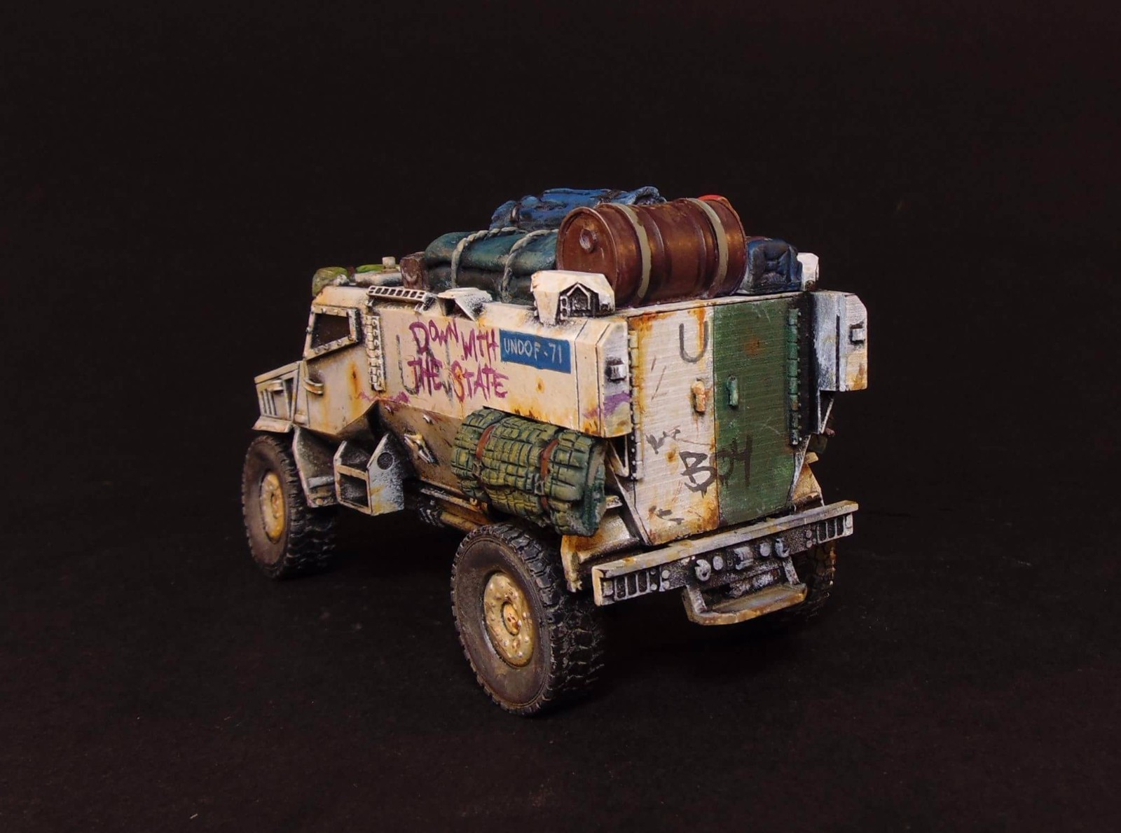 28mm Vehicle stowage ( crates / tarps / jerry cans ) WW2 Bolt action ...
