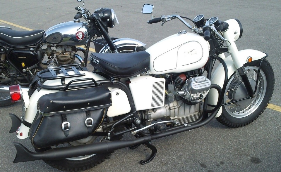 Moto Guzzi Solo Seat V700 Eldorado Ambassador - Made in Italy | eBay