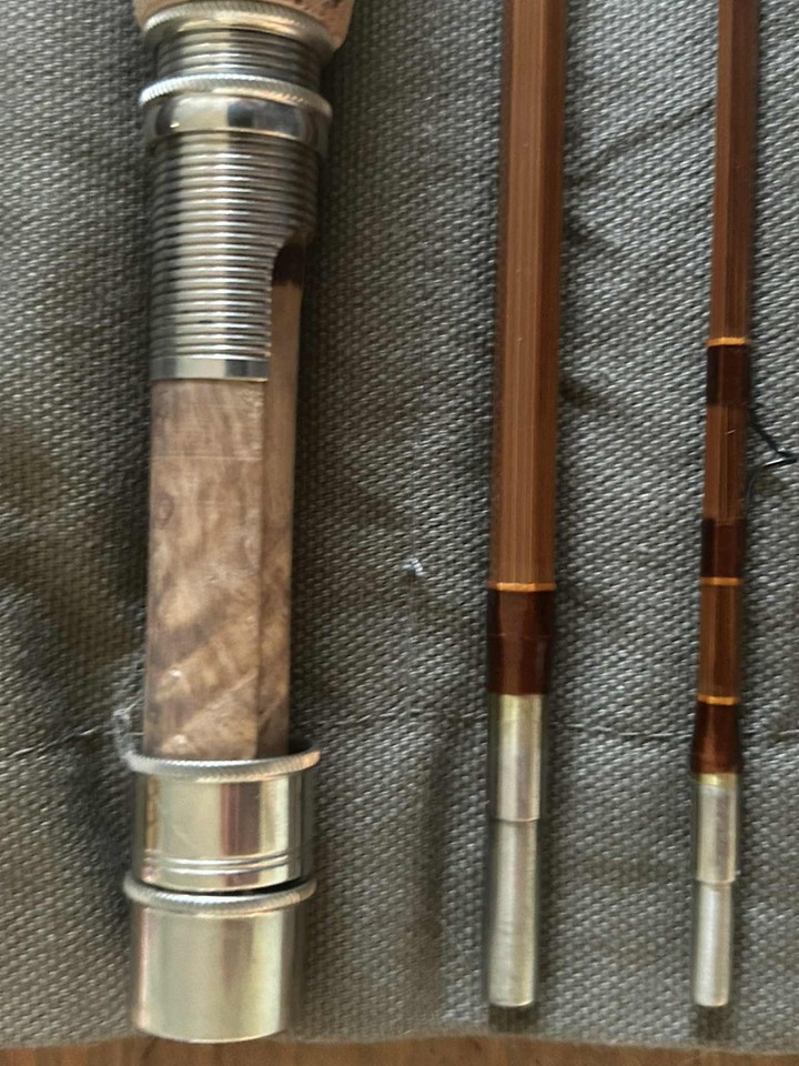 Gary Lacey (made for LL Bean) 8'0" 3/1 5wt baboo fly rod | eBay