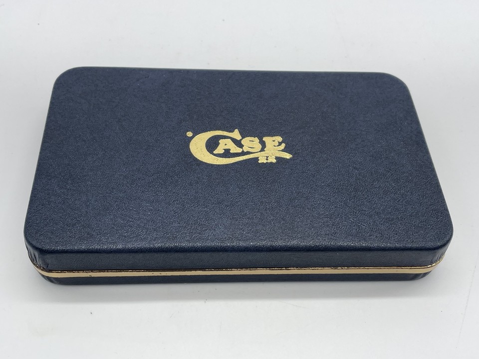 1997 CASE 6254 SS 1935-1940 Tang Stamp Collection 50 Cent Trapper w ...