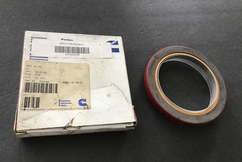 NOS NEW OEM CUMMINS FRONT CRANKSHAFT SEAL 3020183 Free Ship | eBay