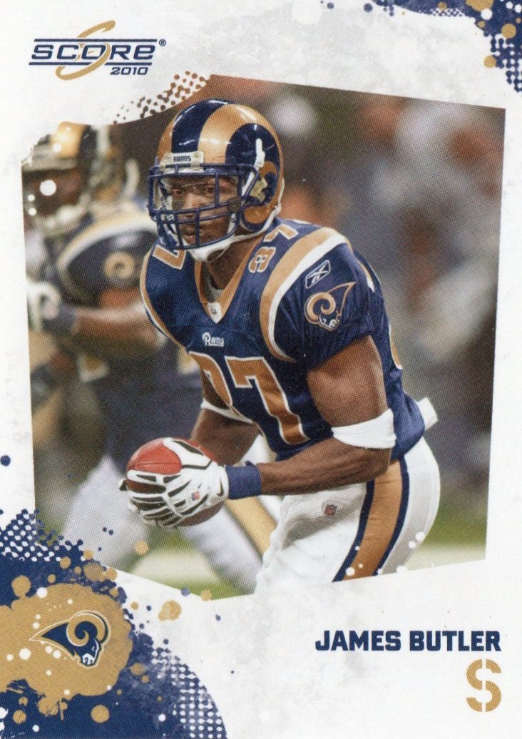 EX- 2010 Score 268 James Butler St. Louis Rams Card | eBay