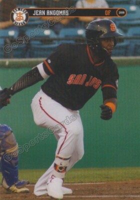 2019 San Jose Giants Jean Angomas RC Rookie San Francisco | eBay