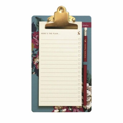 Joules, Floral Notepad & Clipboard - Notebooks | eBay UK
