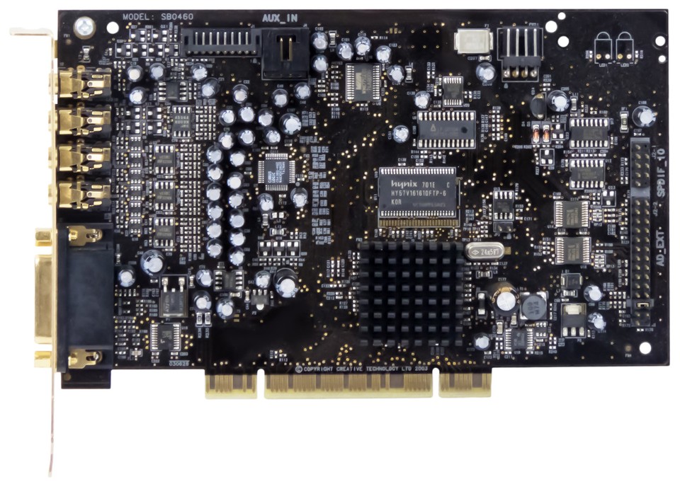 Creative Sound Blaster X-Fi SB0460 PCI | eBay