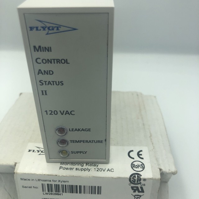 Flygt 40-501098 Minicas II relay 120VAC for sale online | eBay
