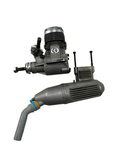 Thunder Tiger Pro 61 R/C Airplane Glow Engine & Muffler Assembly Nitro ...