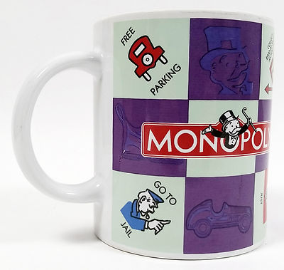 Monopoly Collectible Coffee Mug 2002 Hasbro Sherwood Brands | eBay
