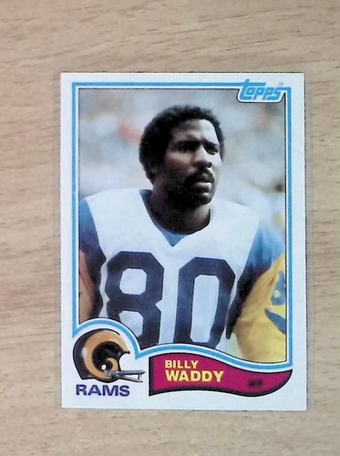 BILLY WADDY 1982 Topps Football #387 BUY ANY 2 ITEMS FOR 50% OFF ...