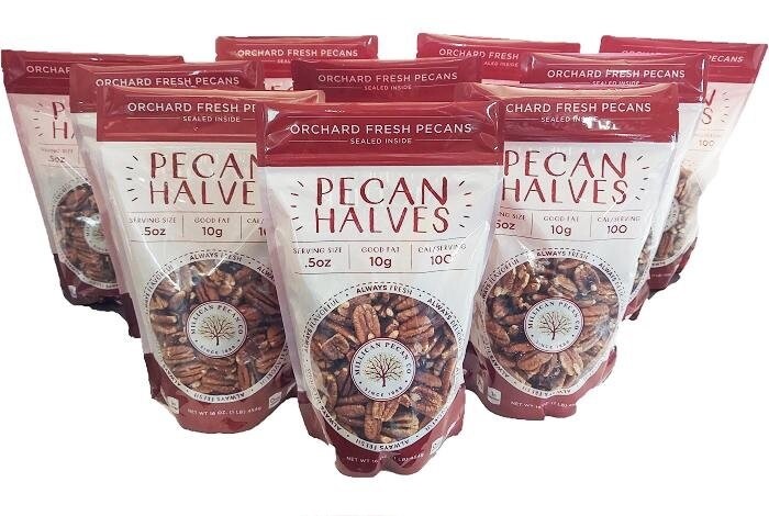 Orchard Fresh Raw Pecan Halves | Millican Pecan since 1888 | San Saba ...