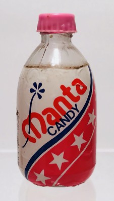 Vintage 1985 MANTA Candy SIP-A-SODA Sippy Container bubble gum PINK | eBay