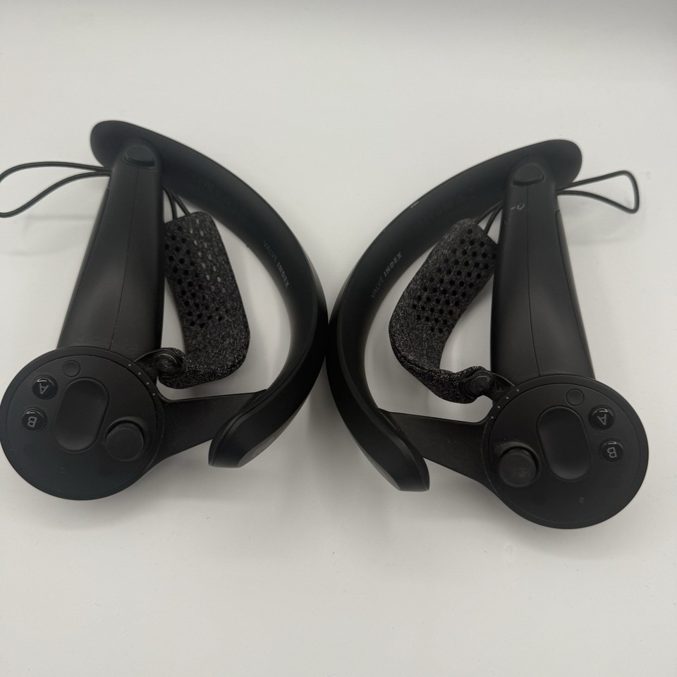 Valve Index VR Controllers Knuckles Steam Set Pair Left & Right Side ...