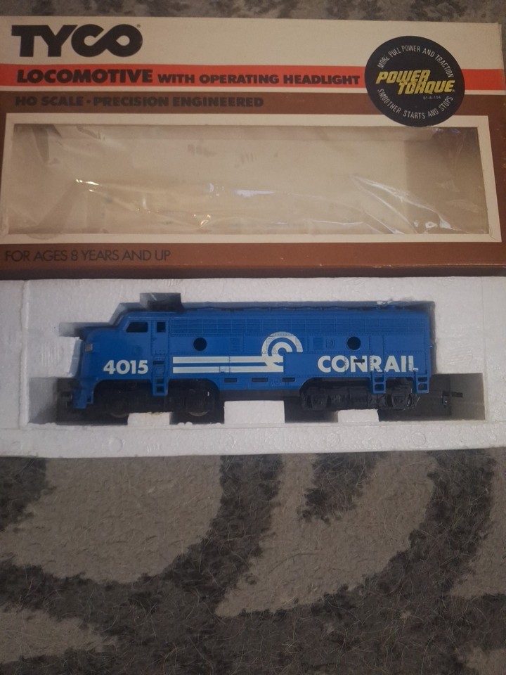 Tyco F-9 Conrail Locomotive Power Torque NIB | eBay