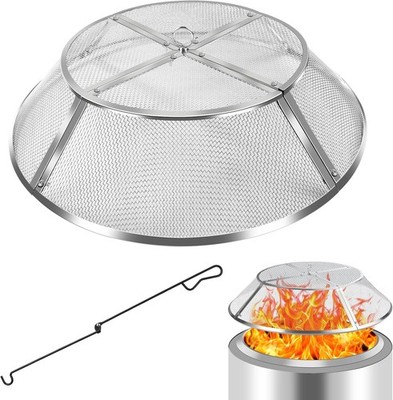 Fire Pit Spark Screen for Solo Stove Yukon Accessories, 27 Inch Yukon ...