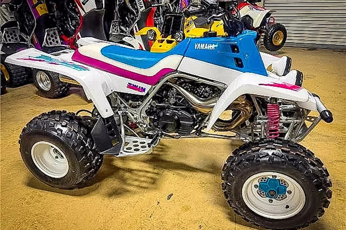 Yamaha Banshee Is ATV Fury in Miami Vice Livery