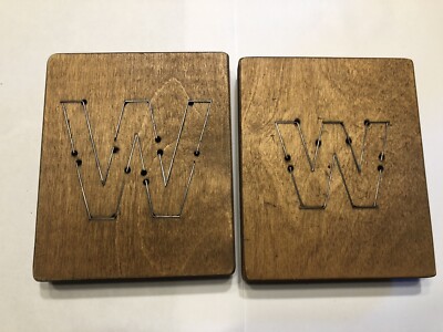 Letters W Accu-Cut Accucut Ellison Educational Wooden Dies 5x6 Arts ...