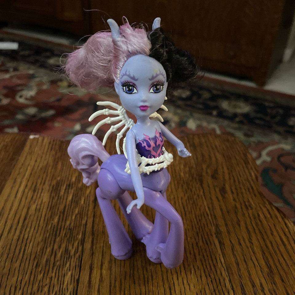 2015 Monster High Fright-Mares AERY EVENFALL 6" Purple Centaur Doll ...