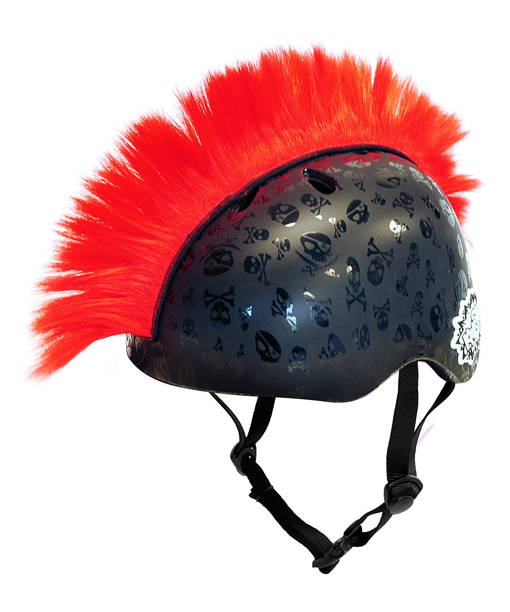 NEW Motorcycle Helmet Mohawk / Hairy-Rs / Hot Pink / 12-8991 | eBay