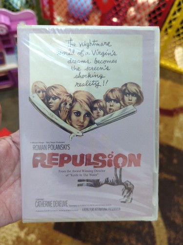 REPULSION DVD NEW ROMAN POLANSKI CATHERINE DENEUVE DRAMA HORROR MENTAL ...