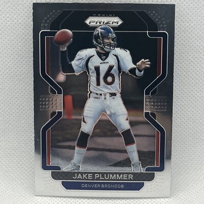 Jake Plummer 2021 Panini Prizm Football Chrome Base Card #207 Denver ...