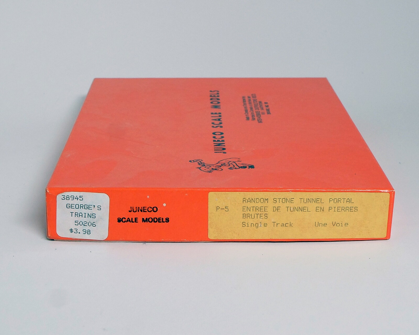 Juneco Scale Models Random Stone Double Tunnel Portal HO Scale NIB Open ...