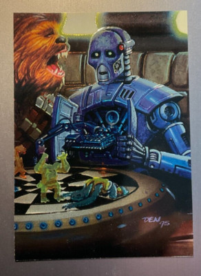 1996 Topps Finest Star Wars #87 Blue Max & Bollux | eBay