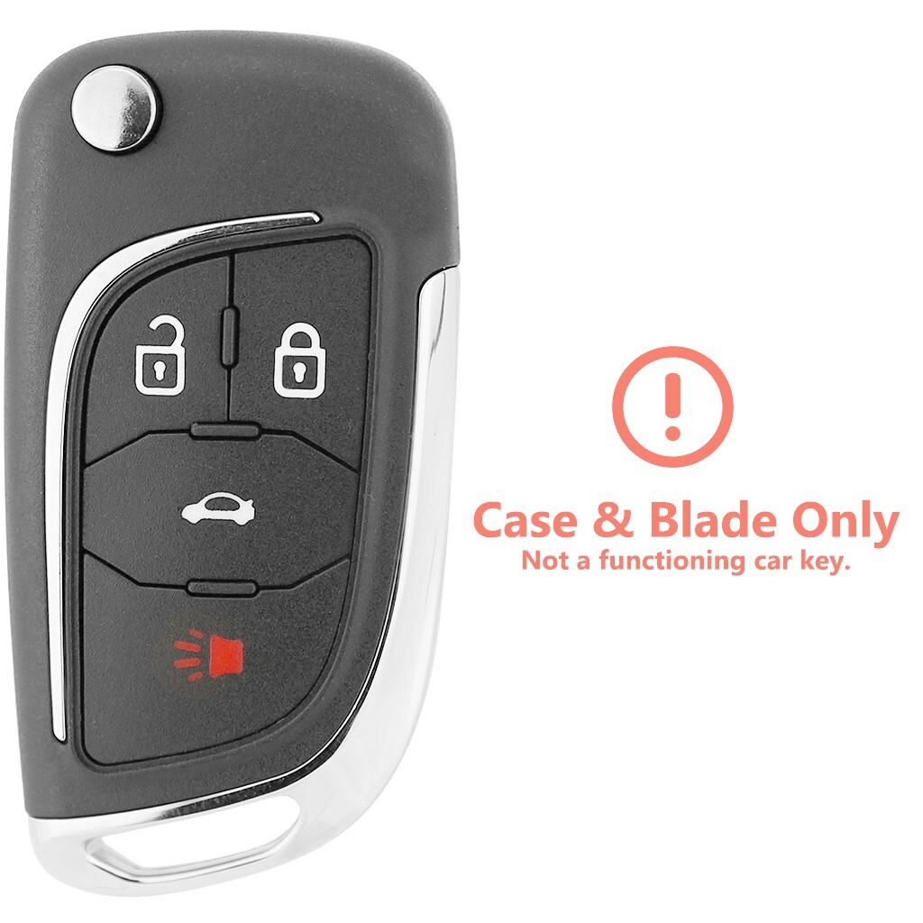 Holden 4 Button Car Key Replacement Upgrade Cruze, Trax, Barina, VF ...