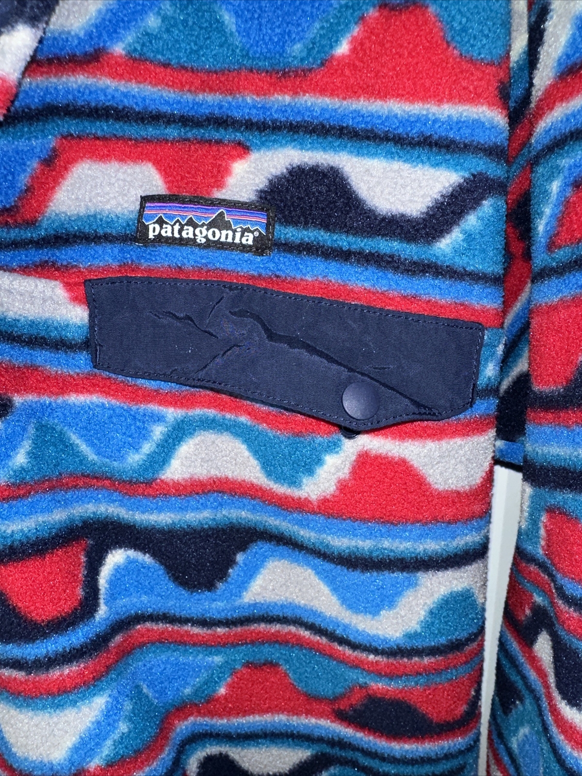 Patagonia Synchilla Aztec Fleece Pullover Men’s Small - Gem