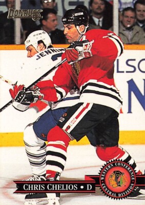 1995 Donruss #91 Chris Chelios Chicago Blackhawks | eBay