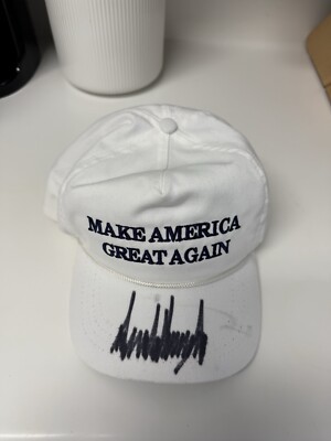 Signed 1ST EDITION Donald Trump Make America Great Again (MAGA) Hat | eBay