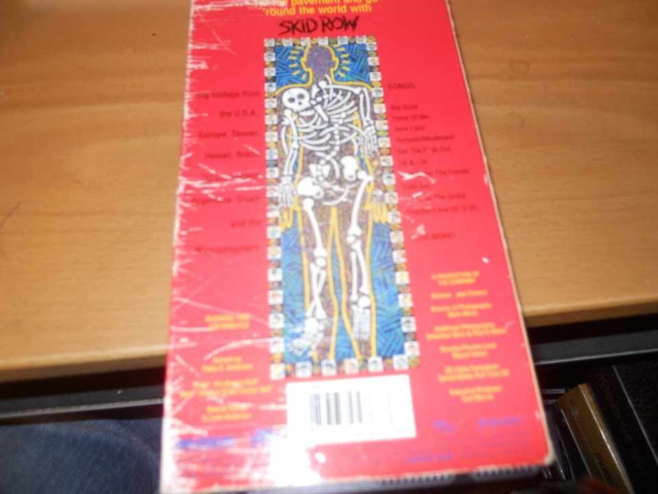 Skid Row - Road Kill (VHS, 1993) FREE SHIPPING | eBay