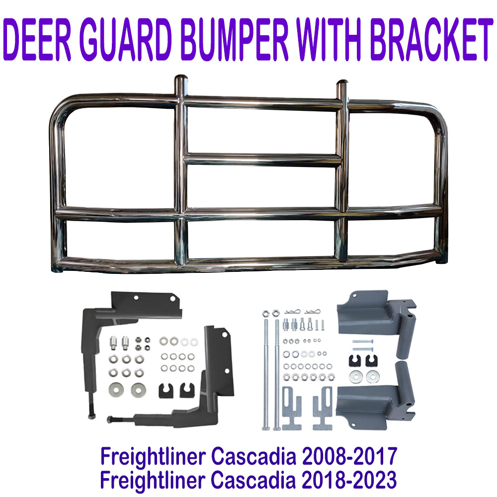 Deer Guard Bumper with Bracket for Freightliner Volvo Kenworth ...