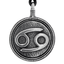 Cancer Zodiac Sign Pendant Astrology Horoscope Pewter Jewelry Necklace ...